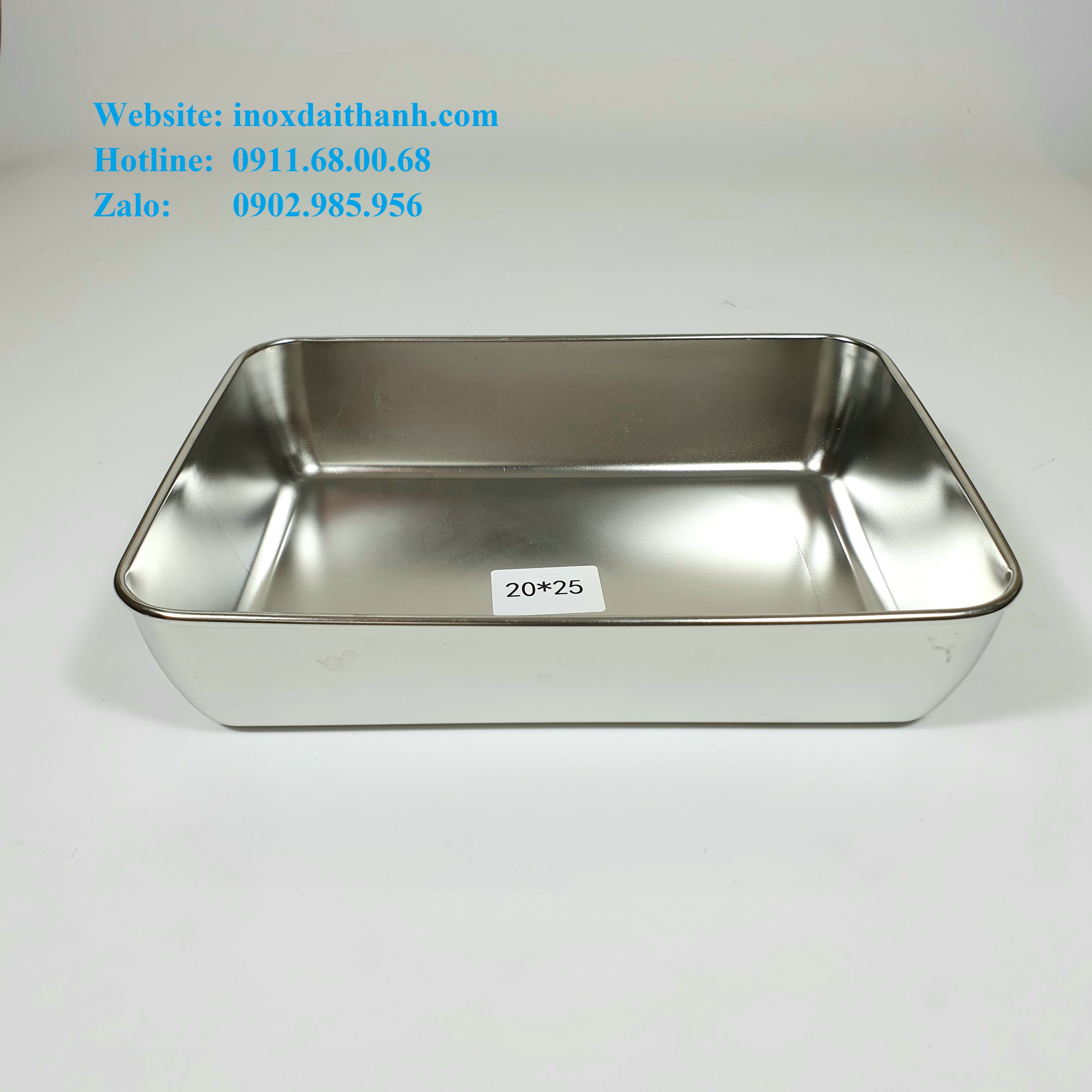 Khay Vuông Inox 304 | Khay Vuông Inox | Khay Inox 304